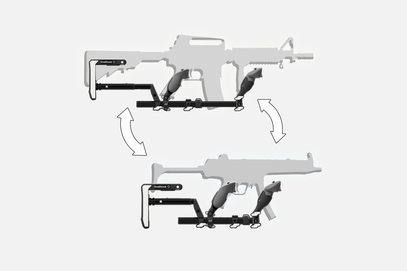 World's Most Adaptable VR Shooter Accessory –Wield VR OneStock
