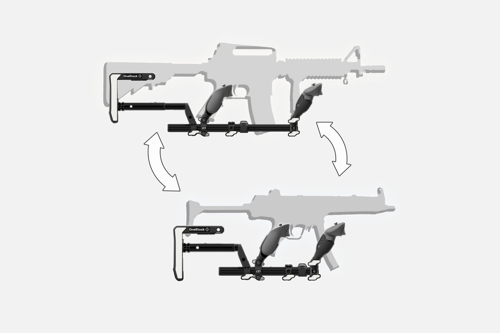 World's Most Adaptable VR Shooter Accessory –Wield VR OneStock