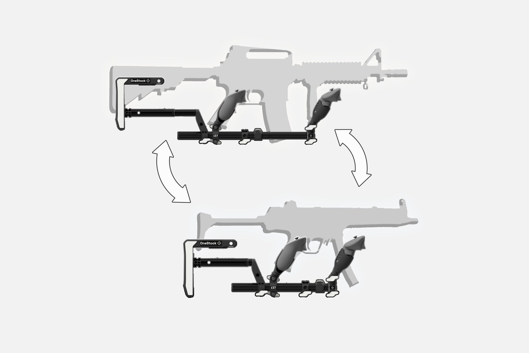 World's Most Adaptable VR Shooter Accessory –Wield VR OneStock